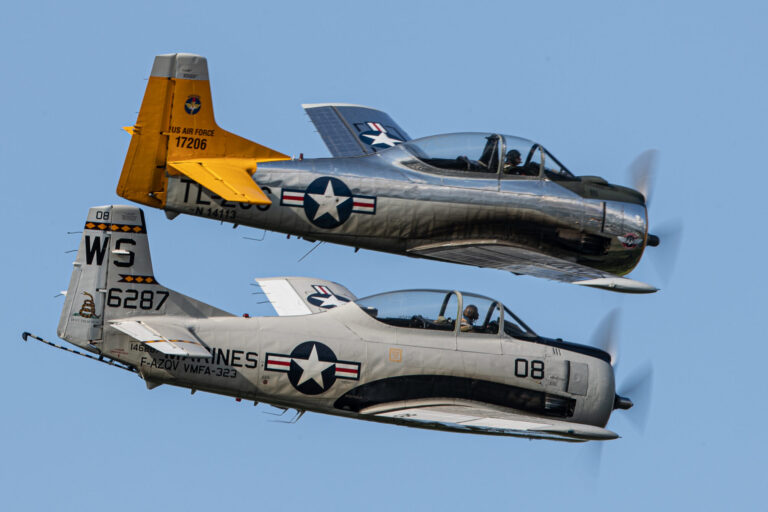 Les T-28 en France en 2022 – L’Echarpe Blanche
