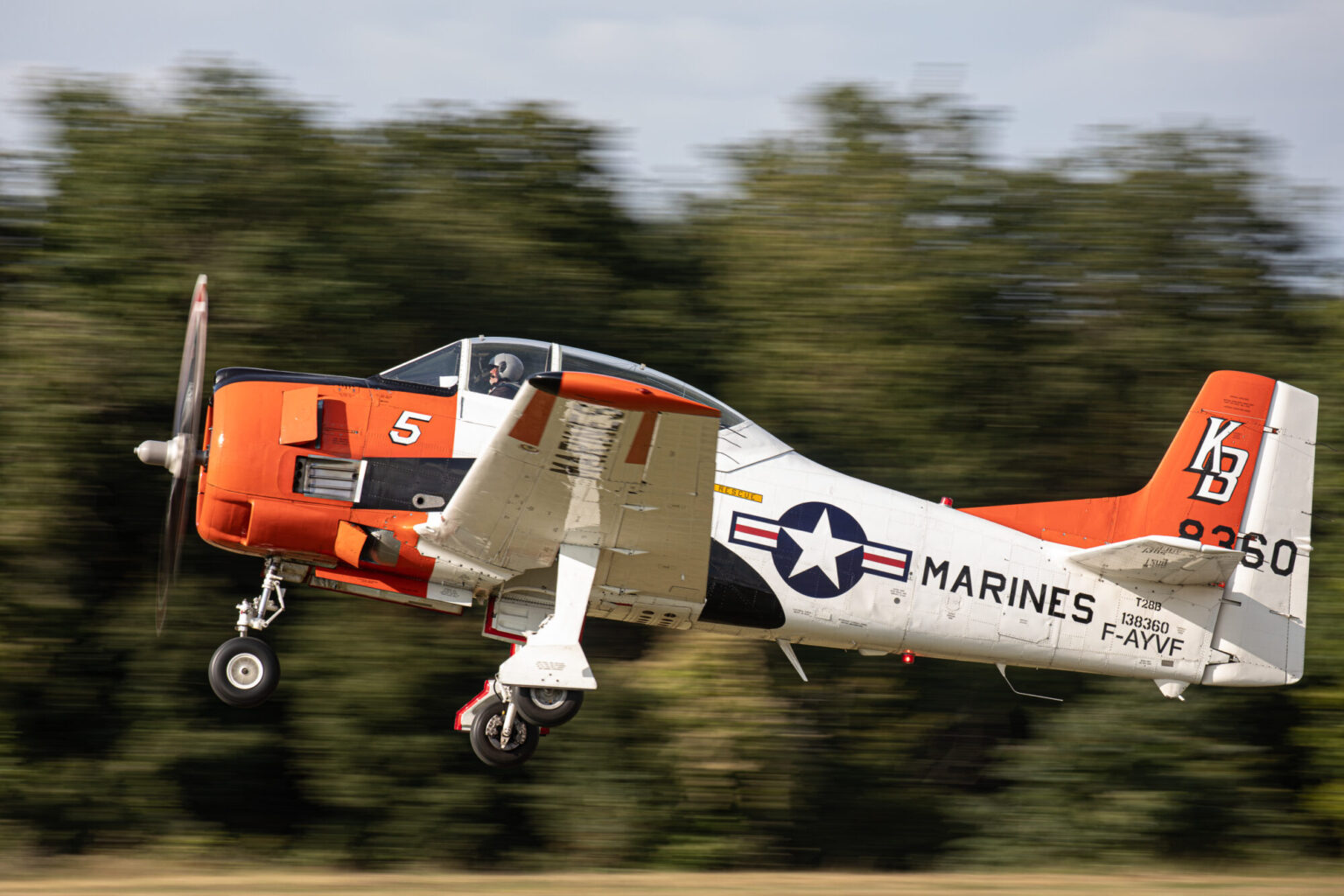 Les T-28 en France en 2022 – L’Echarpe Blanche