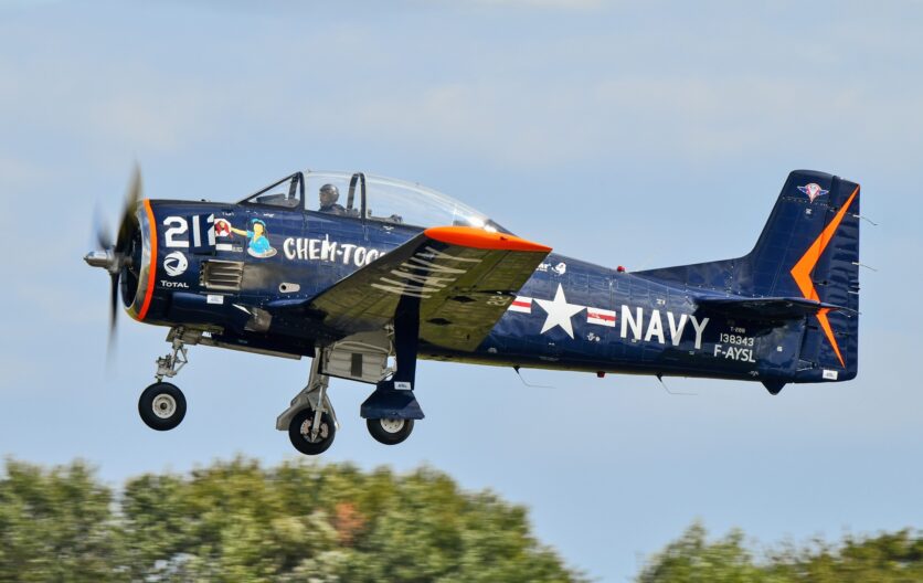 Les T-28 en France en 2022 – L’Echarpe Blanche